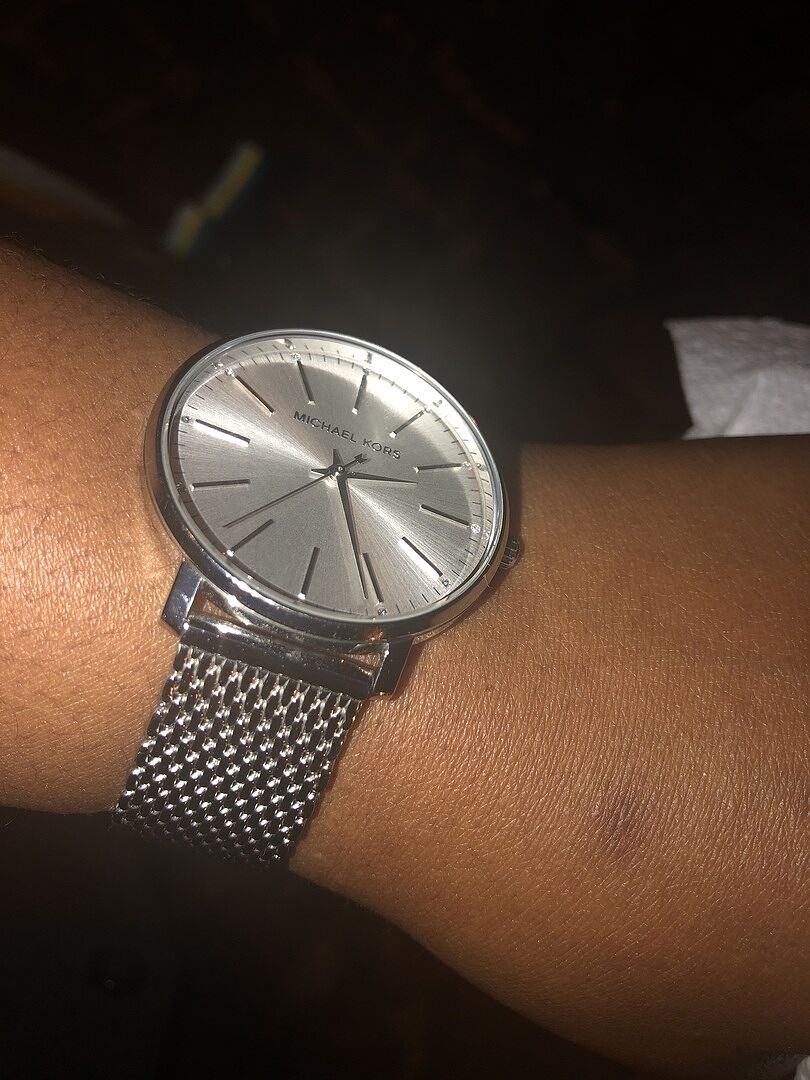 Michael Kors Pyper Quartz Crystal Silver Dial Ladies Watch MK4338 ...