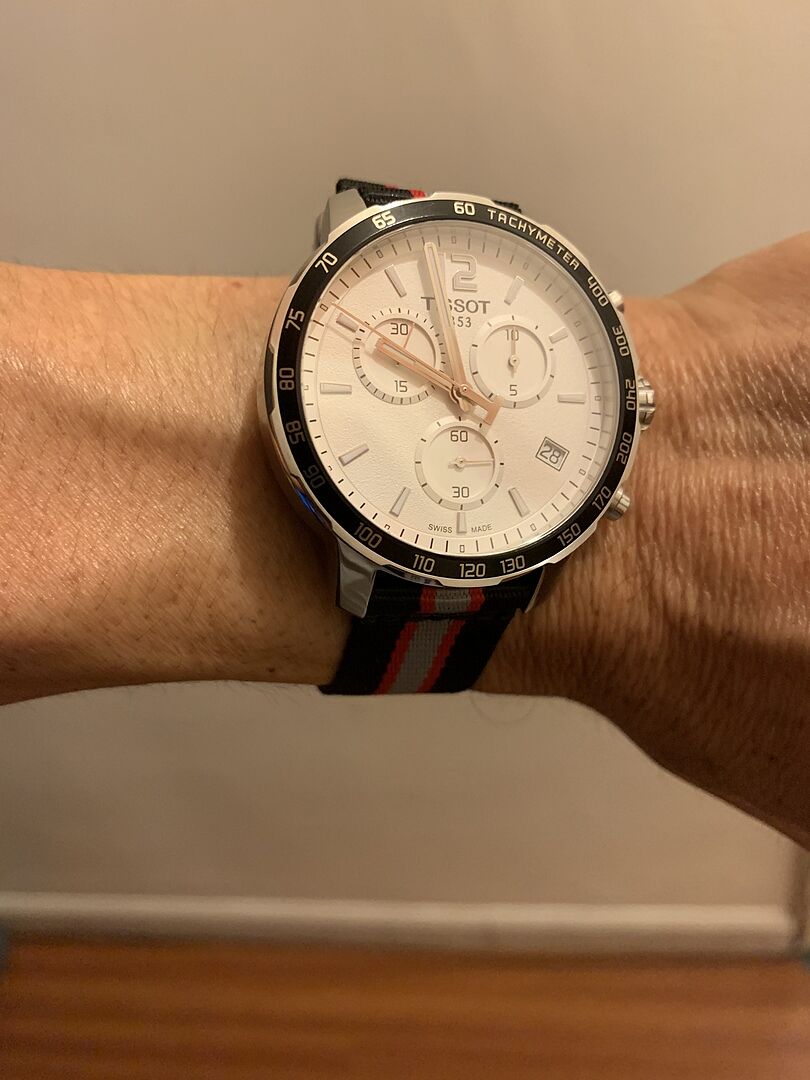 Tissot Quickster Toronto Raptors NBA Special Edition Watch T095.417.17 ...