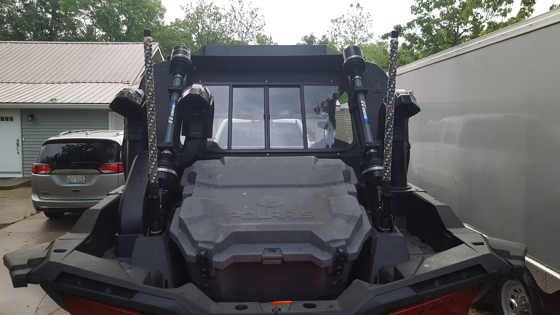 Spare Axle Cage Mount