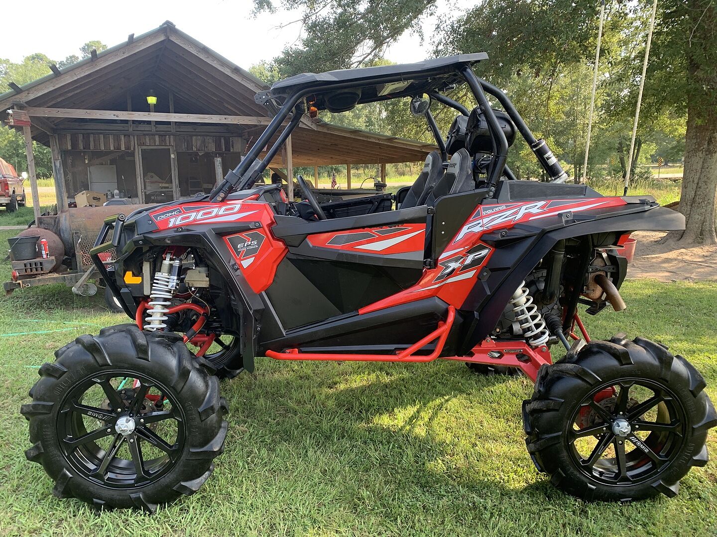 Polaris RZR XP 1000 Big Lift Kit Heavy Duty Axles - Rhino 2.0 | SuperATV