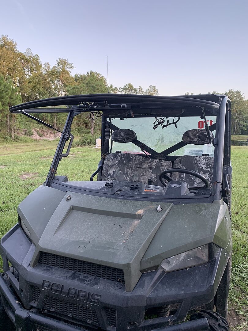 Polaris Ranger XP 900 Scratch Resistant Flip Windshield | SuperATV