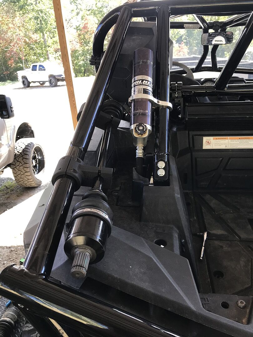 Spare Axle Cage Mount