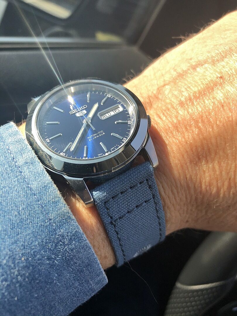 Seiko Series 5 Automatic Blue Dial Men's Watch SNKE51 4954628077967 ...