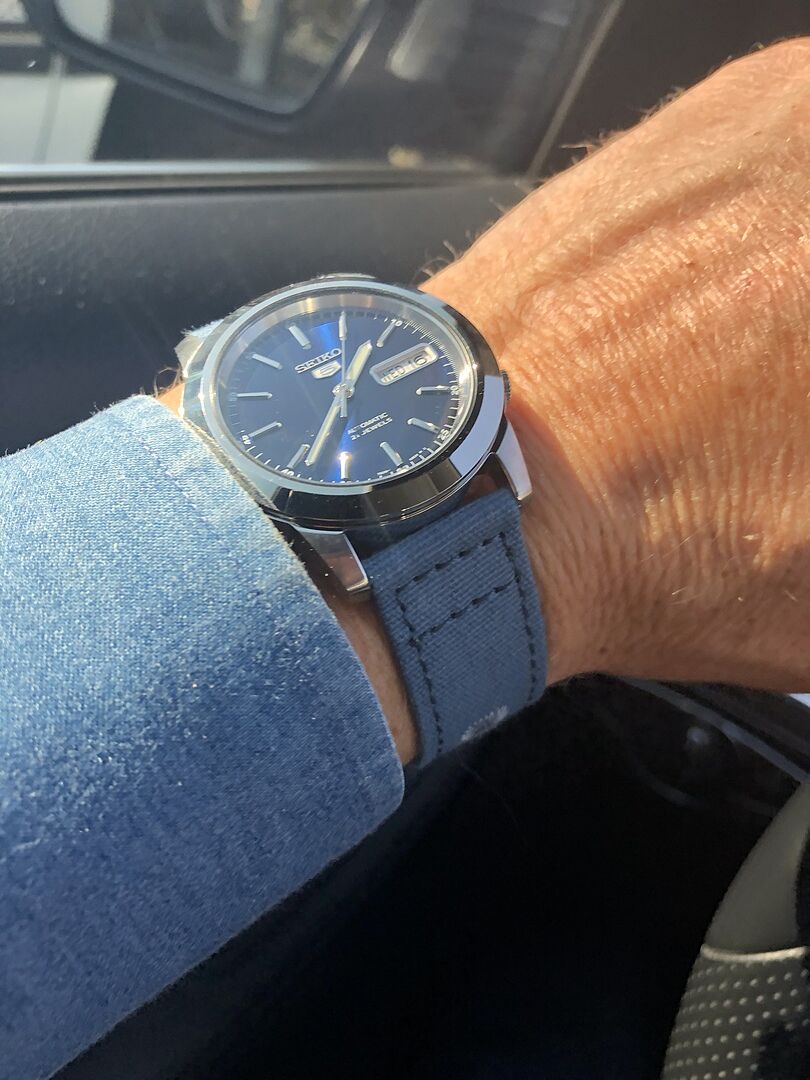 Seiko Series 5 Automatic Blue Dial Men's Watch SNKE51 4954628077967 ...