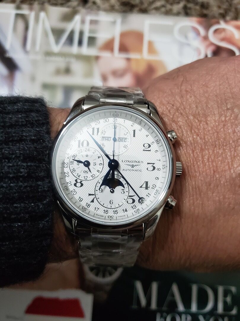 Longines Master Collection Automatic Chronograph Men's Watch L26734786 ...