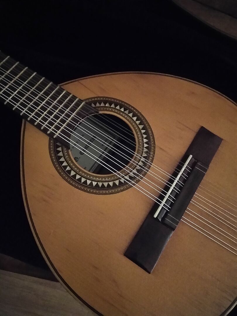 La Bella MB550 Bandurria Silver-Plated Wound 12-String Set