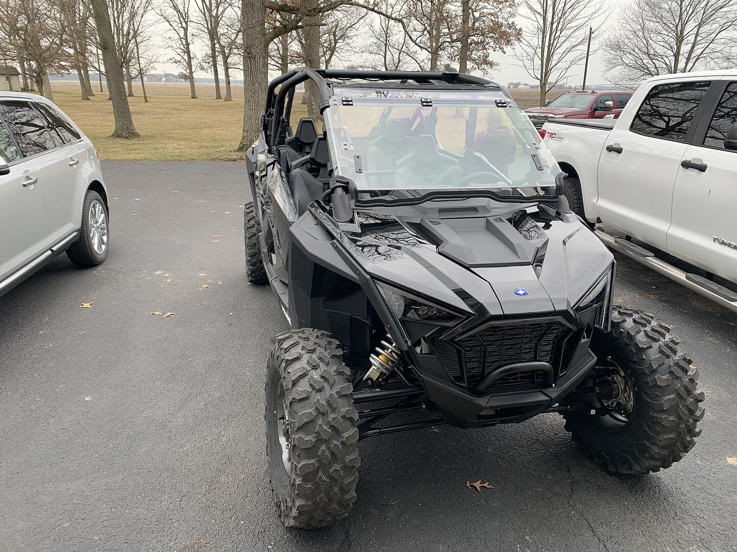 Polaris RZR PRO XP Scratch Resistant Flip Windshield | SuperATV