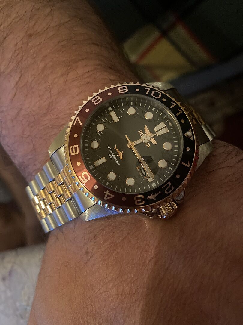Invicta Pro Diver Quartz Black Dial Two-tone Men's Watch 30626 ...