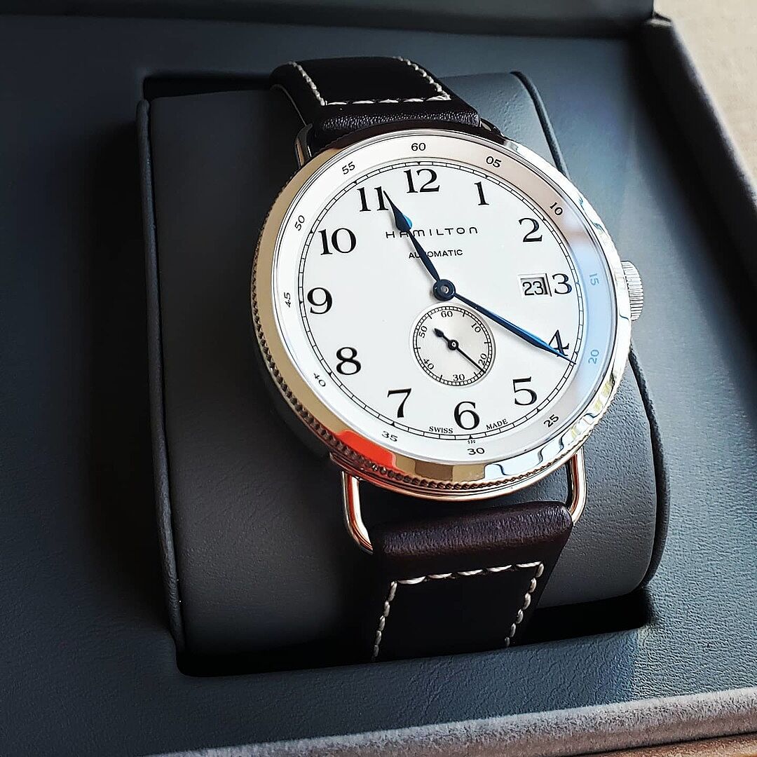 Hamilton Navy Pioneer Automatic Silver Dial Men's Watch H78465553 ...