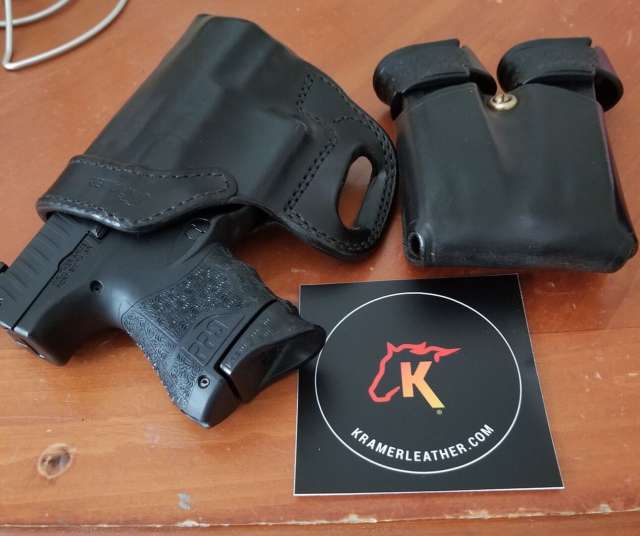 Kramer Leather - Vertical Scabbard Gun Holster