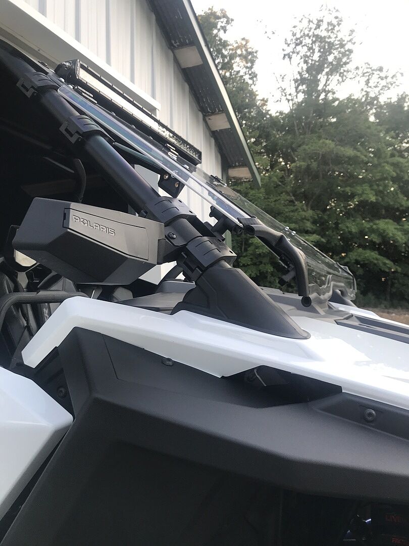 Polaris RZR PRO XP Scratch Resistant Flip Windshield | SuperATV