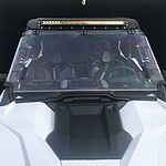 Polaris RZR PRO XP Scratch Resistant Flip Windshield | SuperATV