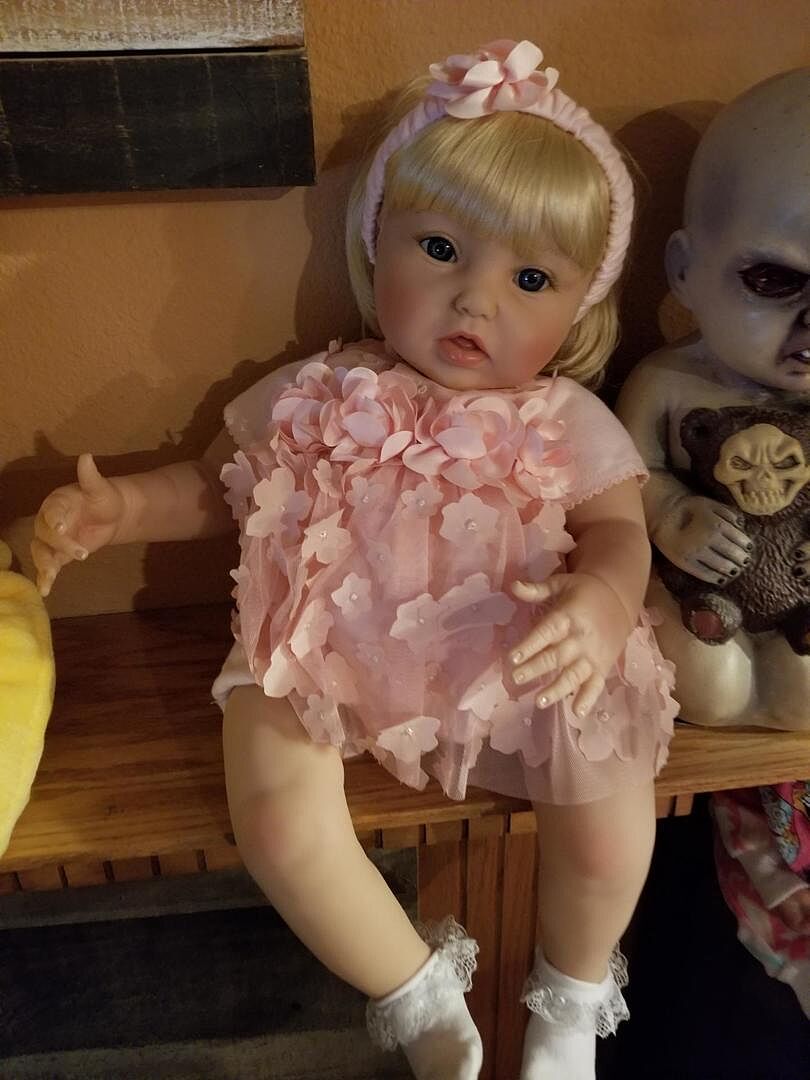 Paradise Galleries Reborn Toddler Girl - 20 inch Crown Princess