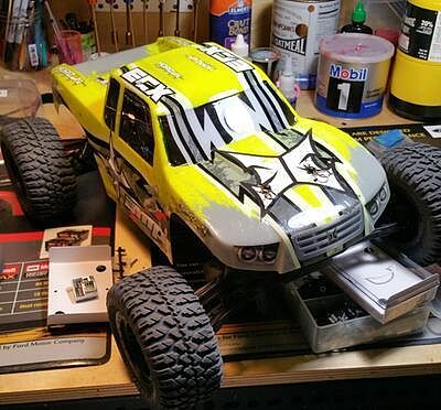 ECX 1/10 AMP MT 2WD Monster Truck Brushed BTD Kit with Unpainted Body | Horizon Hobby