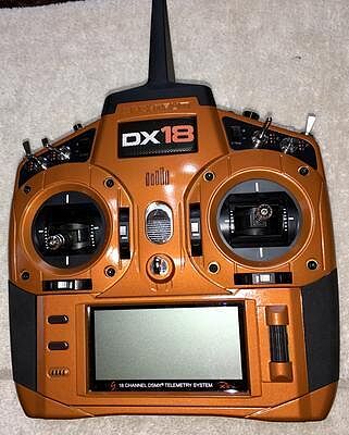 Spektrum DX18 18-Channel DSMX Transmitter Gen 2 with AR9020, Mode 2 ...