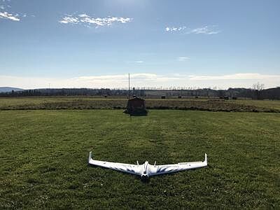 Opterra 2m RC Flying Wing BNF Basic with AS3X