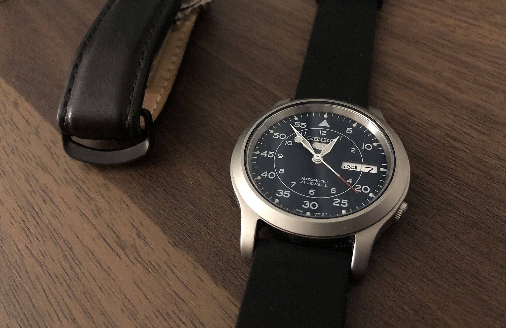 Seiko 5 Blue Dial Blue Canvas Men's Watch SNK807 SNK807 - Seiko, Seiko ...