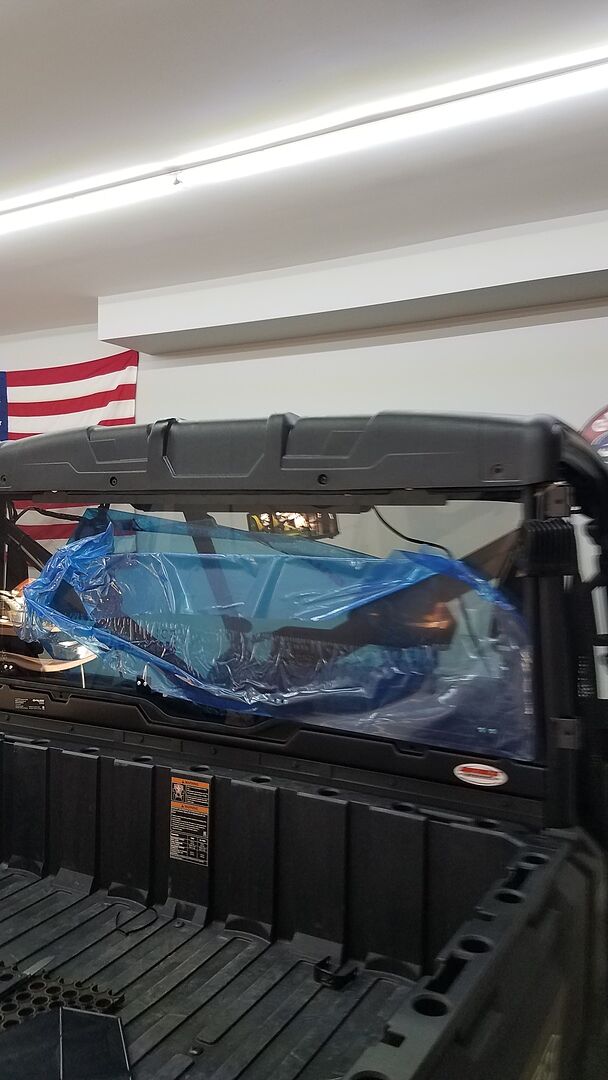 Polaris Ranger 1000 Scratch-Resistant Rear Windshield | SuperATV