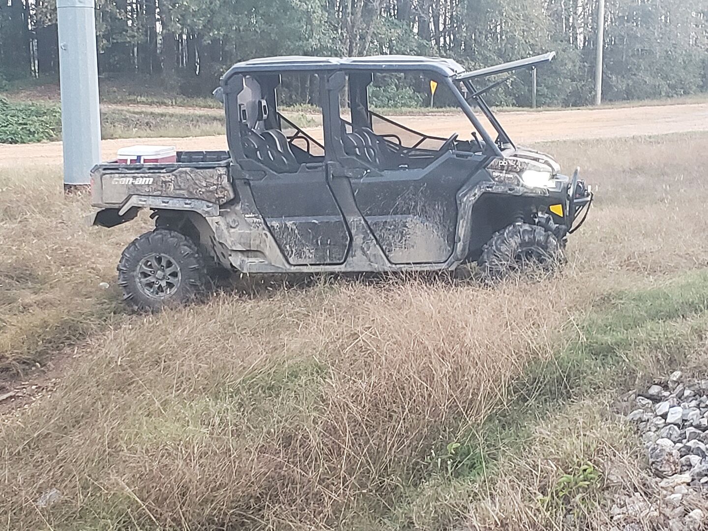 Can-Am Defender Scratch Resistant Flip Windshield | SuperATV