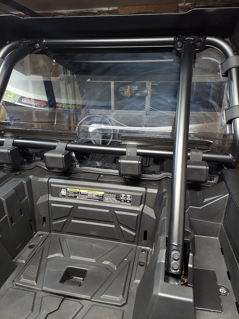 Polaris RZR XP Turbo Rear Windshield | SuperATV