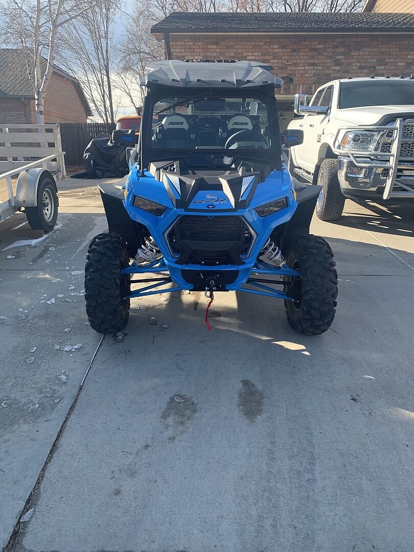 Polaris RZR XP Turbo Winch Mounting Plate | SuperATV