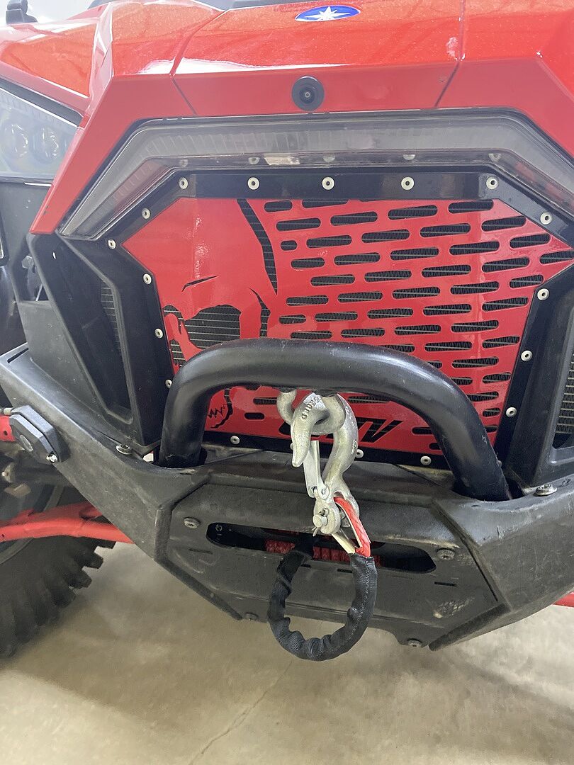 Polaris RZR PRO XP Skull Style Front Grille Insert | SuperATV