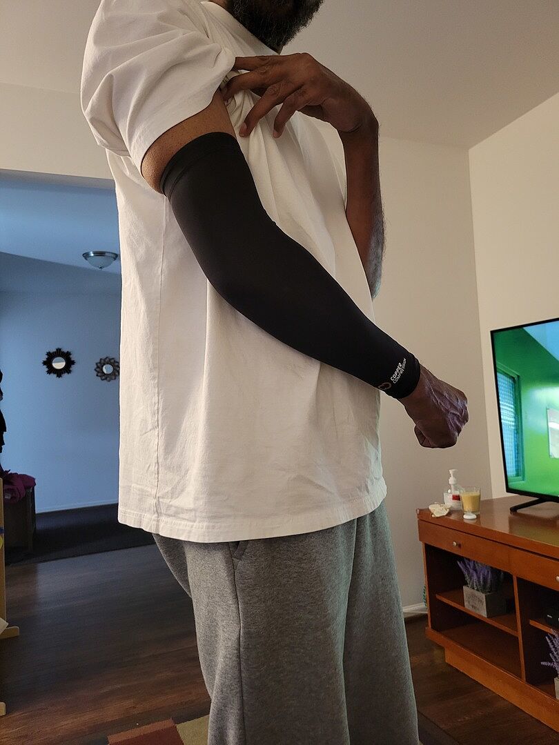 Compression Arm Sleeve - Unisex Copper-Infused Custom Fit | Copper ...