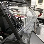 Polaris RZR Trail S 1000 Scratch-Resistant Flip Windshield | SuperATV