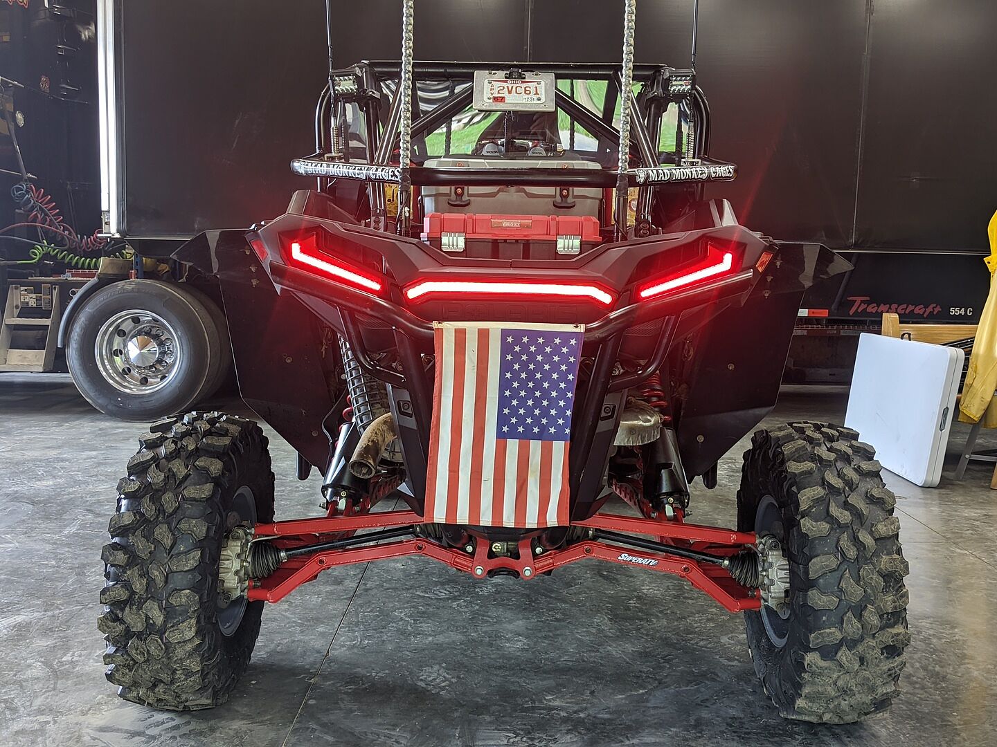 Polaris RZR XP Turbo High Clearance Rear Trailing Arms | SuperATV