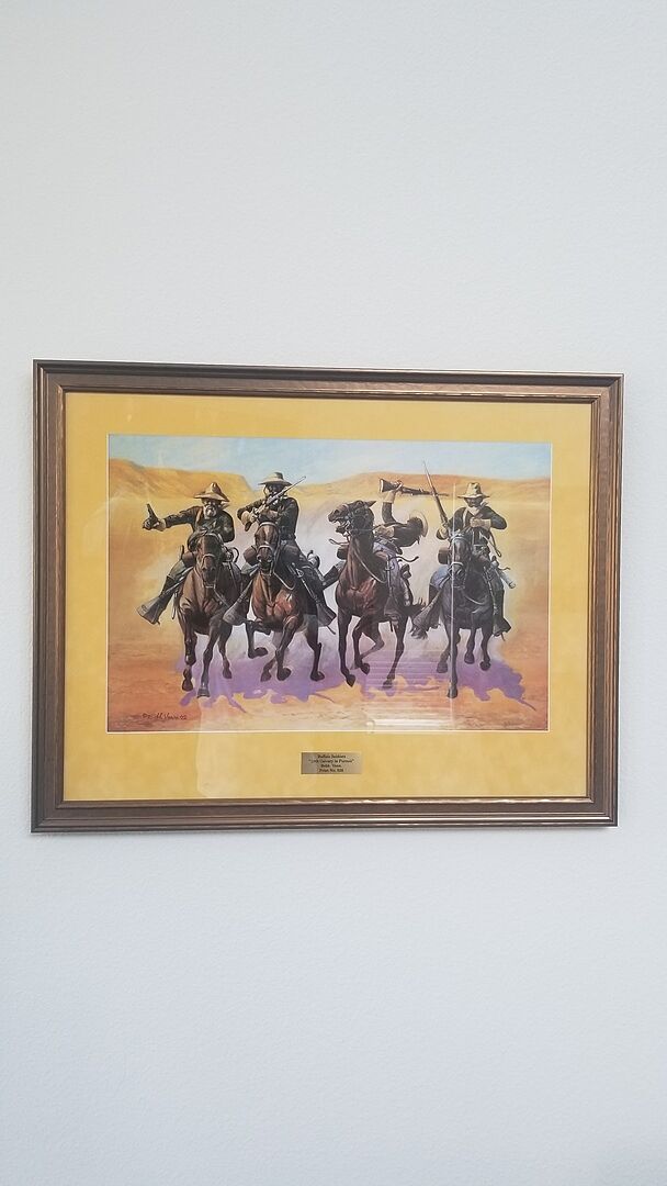 10th US Calvary in Pursuit by Bobb Vann | The Black Art Depot