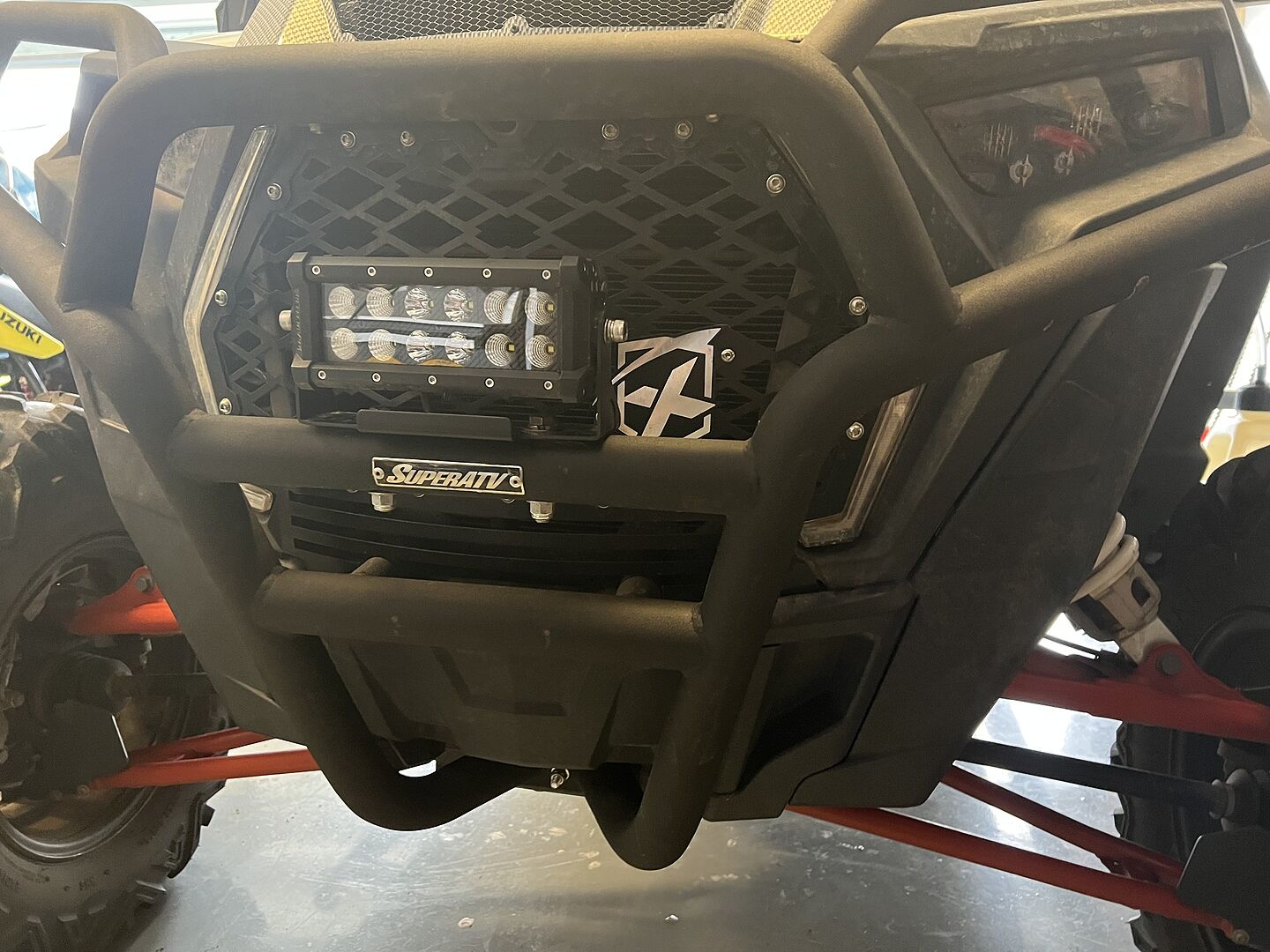 Polaris RZR XP Turbo Rear Bumper | SuperATV