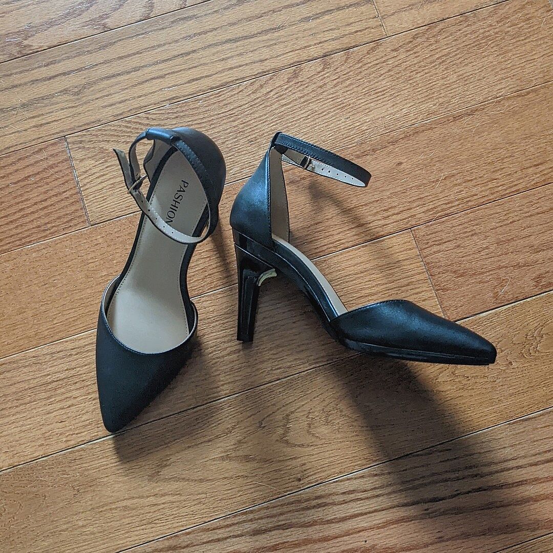 The D'Orsay - White Satin + Stiletto Heel Kit 3 White