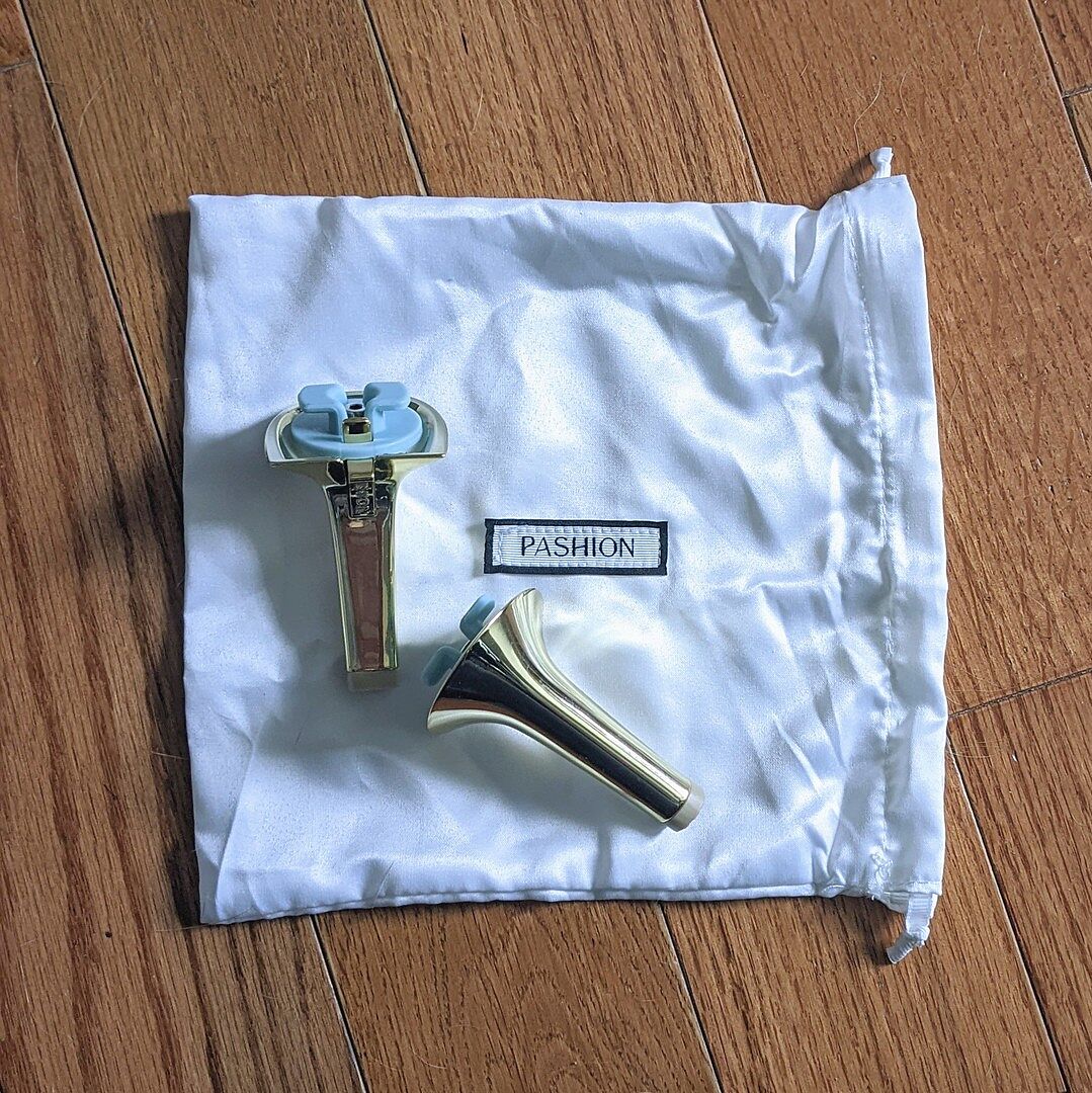 Stiletto Heel Kit 3 Silver Metallic