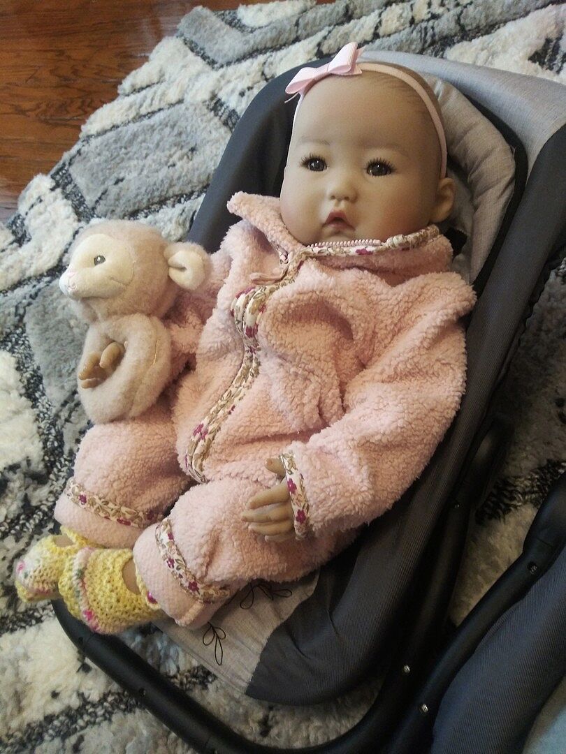 Paradise Galleries Asian Realistic Baby Doll 20" Mei by Ping Lau