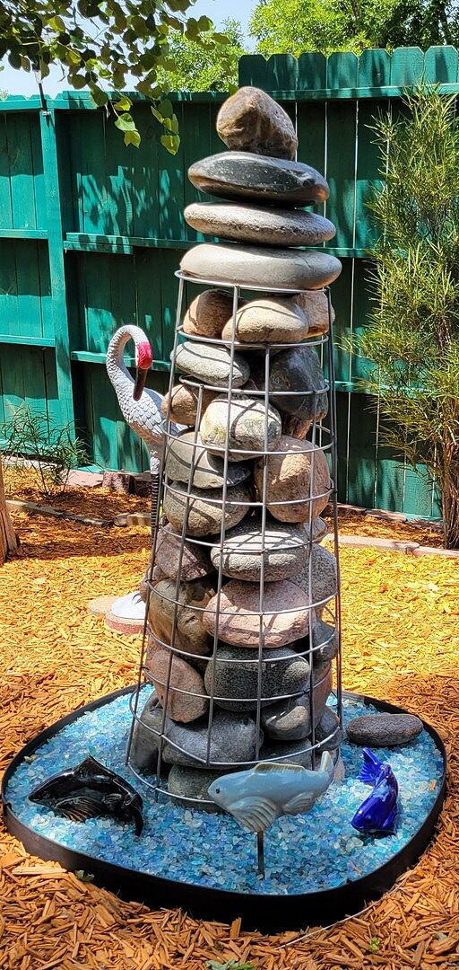 Ceramic Garden Trout | Fish Art | Fish in the Garden