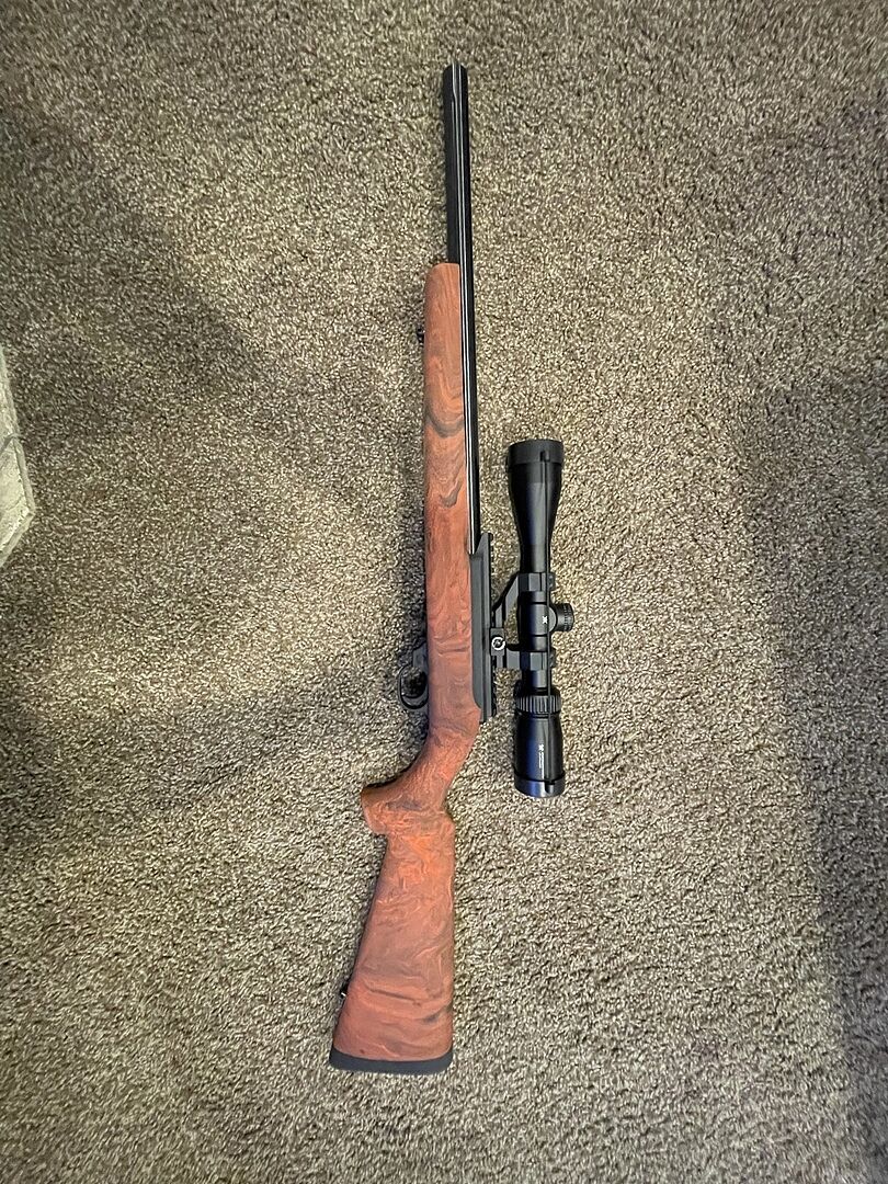 Hogue Ruger 10-22 .920" Barrel Red Lava Rubber OverMolded Stock