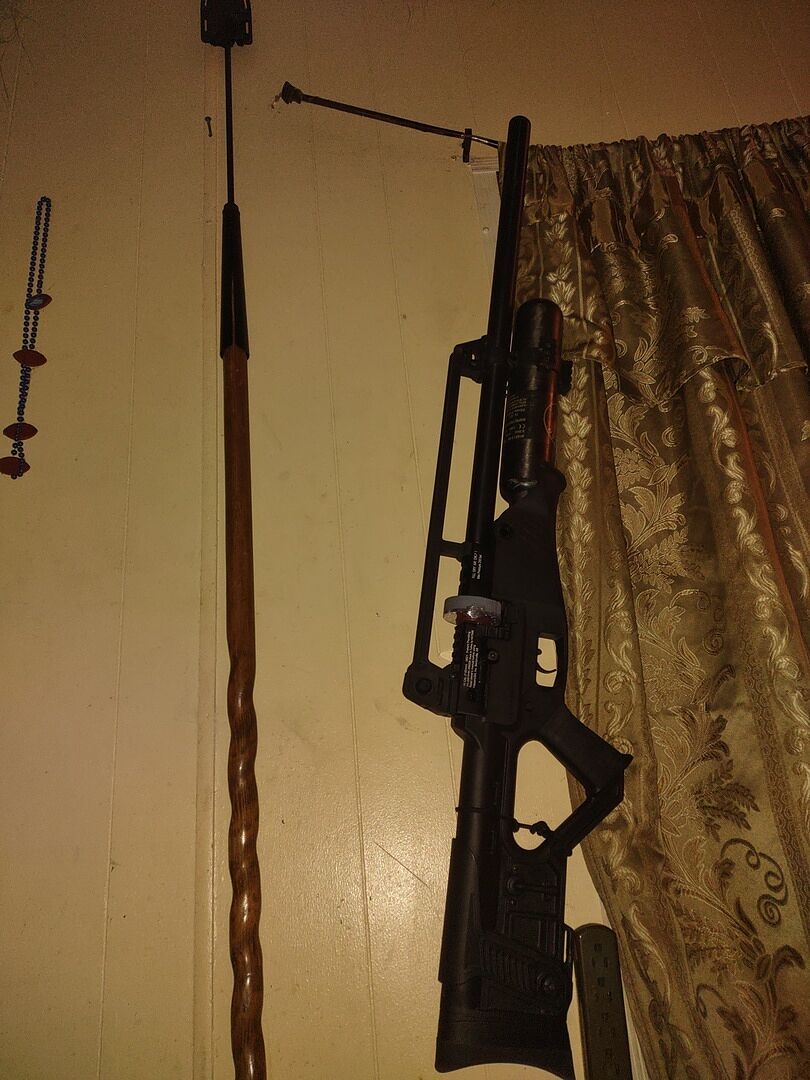 Hatsan Blitz Full Auto Airgun 30 Caliber 2 Mags 730fps Black