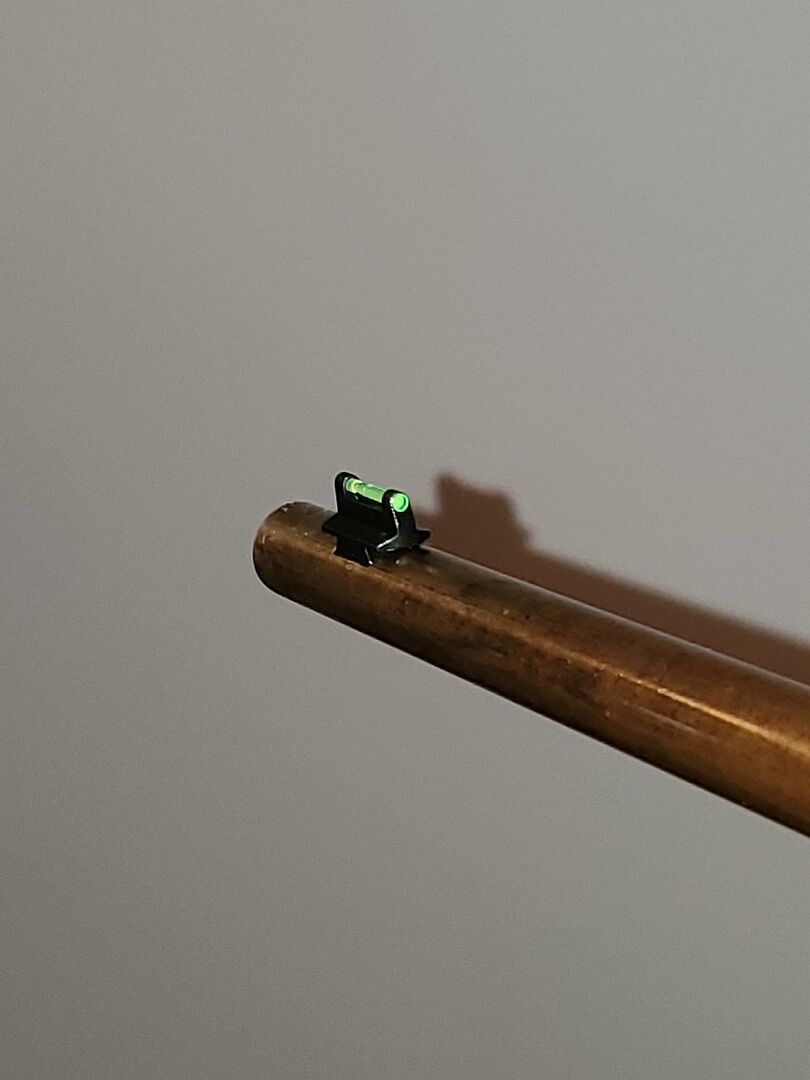 HIVIZ Green Universal 3/8? Dovetail Adjustable Rear Rifle Sight