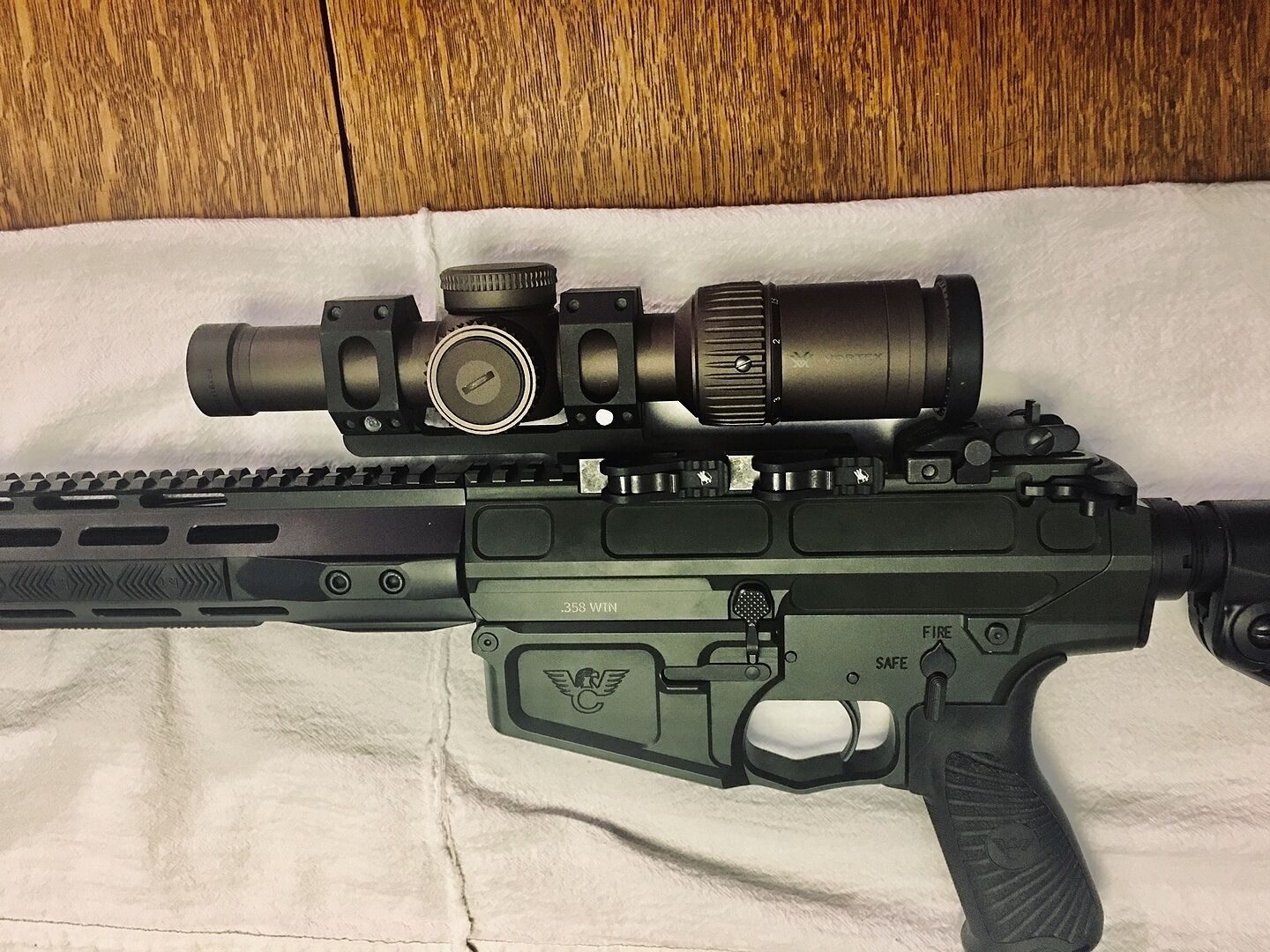 Vortex Razor HD Gen II-E Rifle Scope - 1-6x24mm JM-1 BDC Reticle