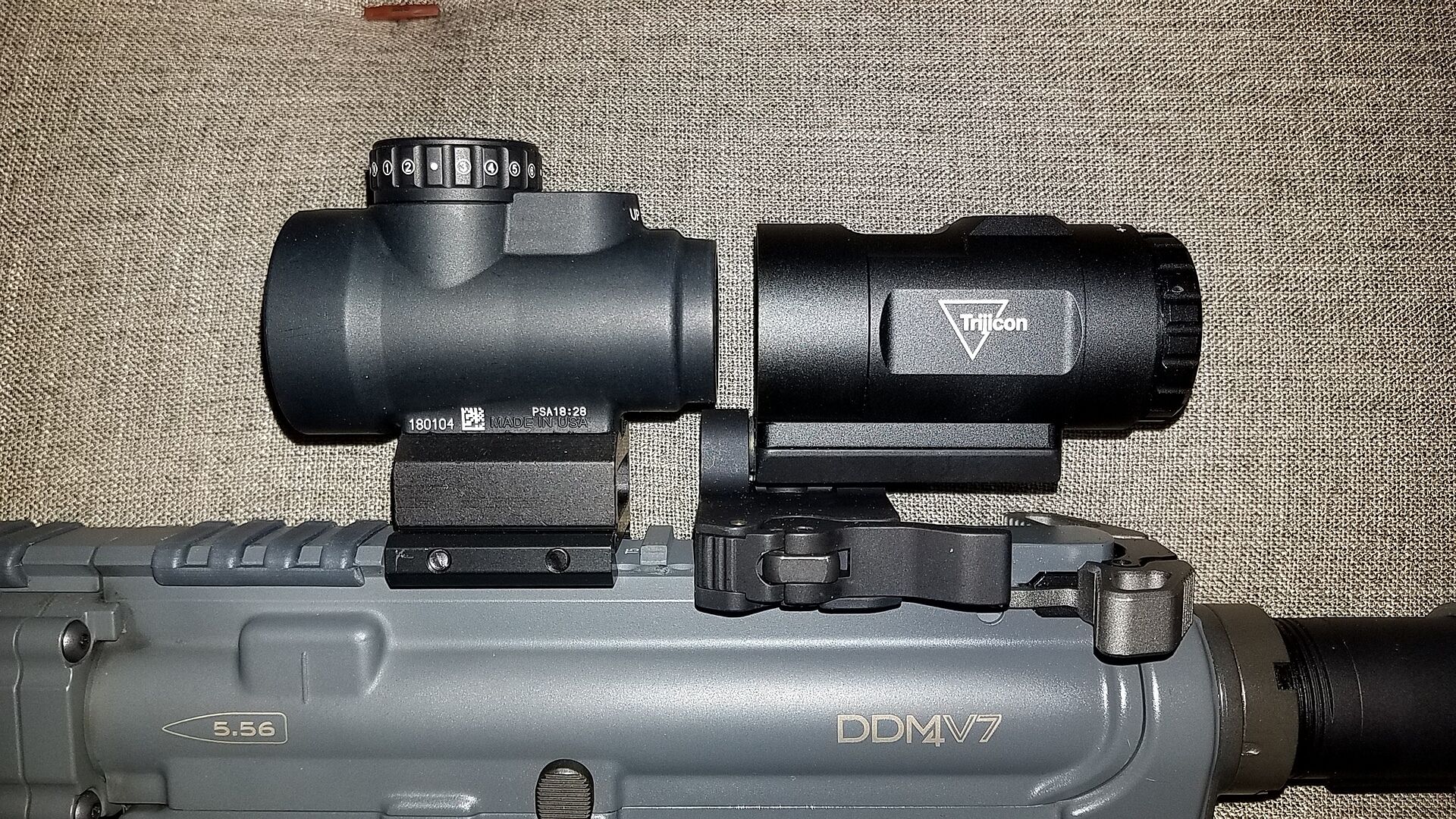 Trijicon MRO HD 1x25 Red Dot Sight with 3x Magnifier