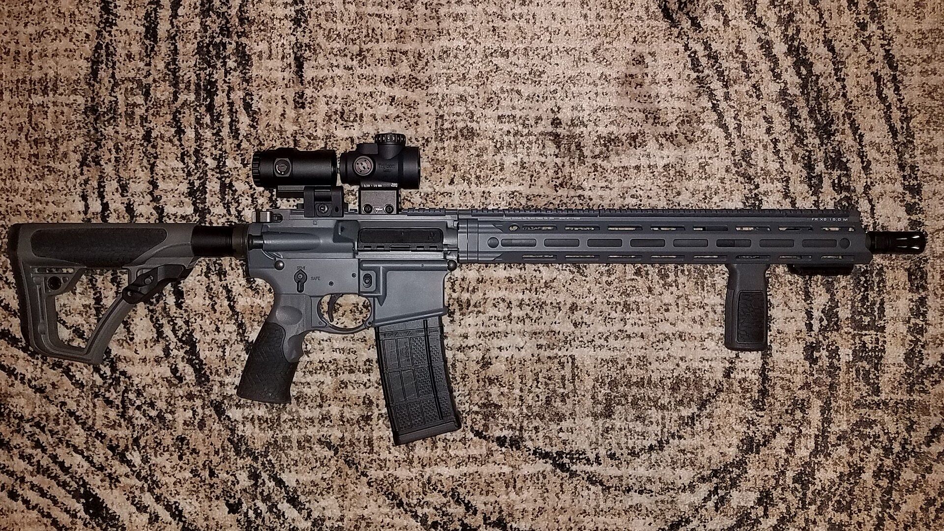 Trijicon MRO HD 1x25 Red Dot Sight with 3x Magnifier