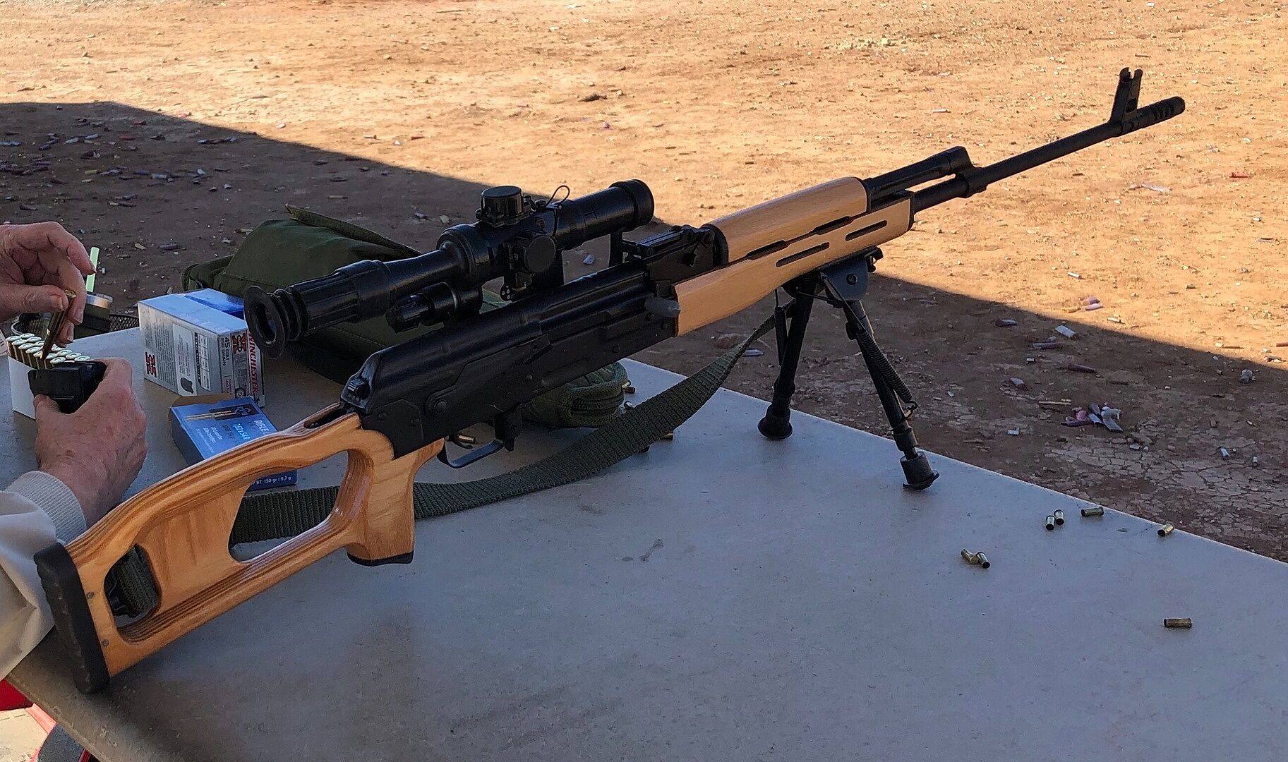 Harris Bipods No. 2R Radius ED Flange Nut Wood