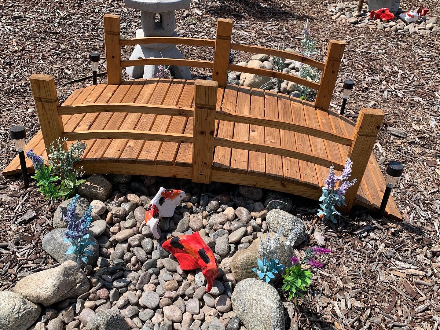 Ceramic Garden Trout | Fish Art | Fish in the Garden