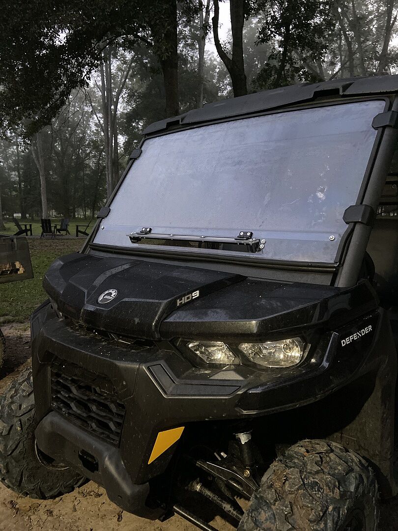 Can-Am Defender Vented Full Windshield | SuperATV