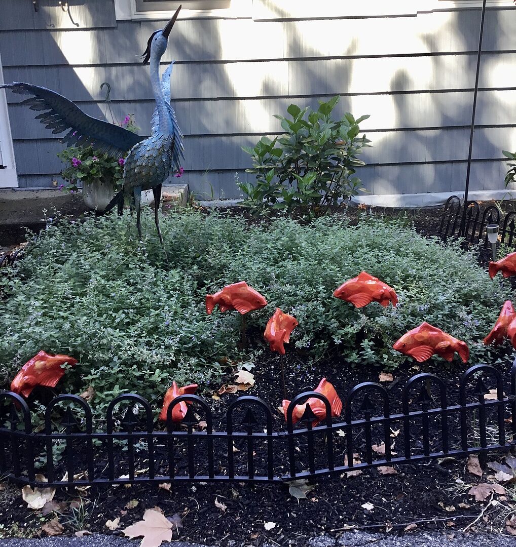 Ceramic Garden Trout | Fish Art | Fish in the Garden