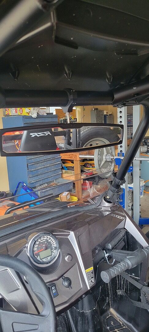 Polaris RZR Aluminum Rear-View Mirror | SuperATV