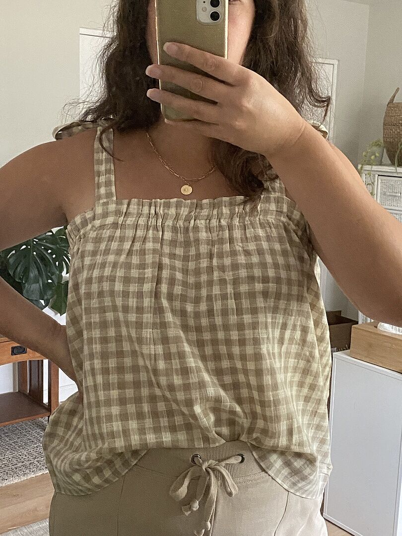 Bryce Smocked Swing Tank