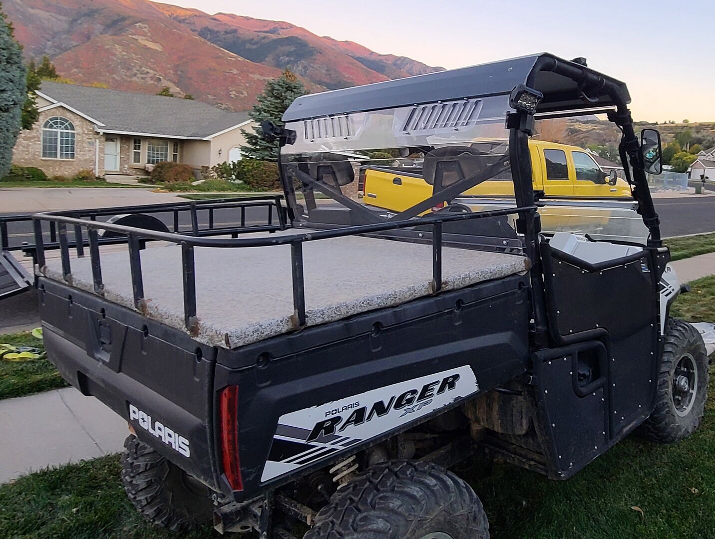 Polaris Ranger 800 Vented Full Rear Windshield | SuperATV