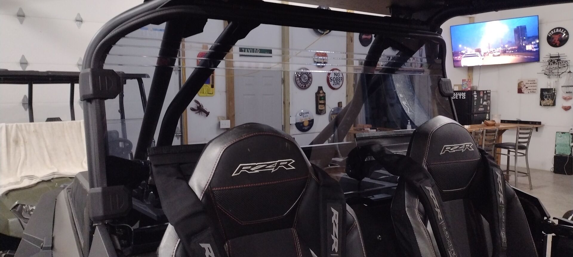 Polaris RZR XP Turbo S Rear Windshield | SuperATV