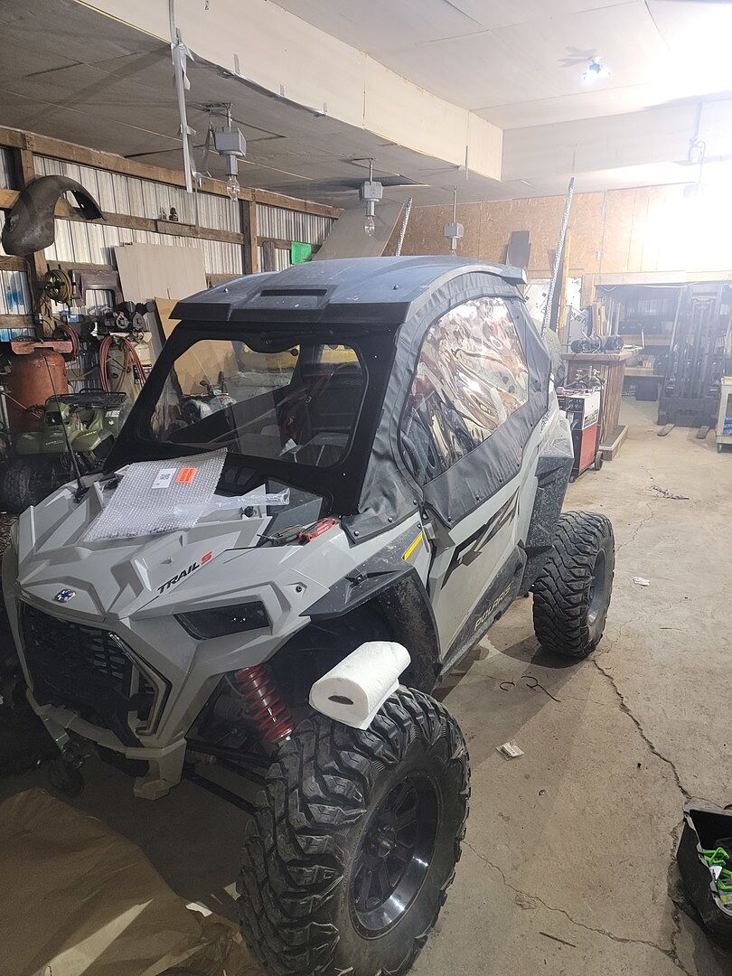 Polaris RZR Trail S 1000 Primal Soft Cab Enclosure Upper Doors | SuperATV